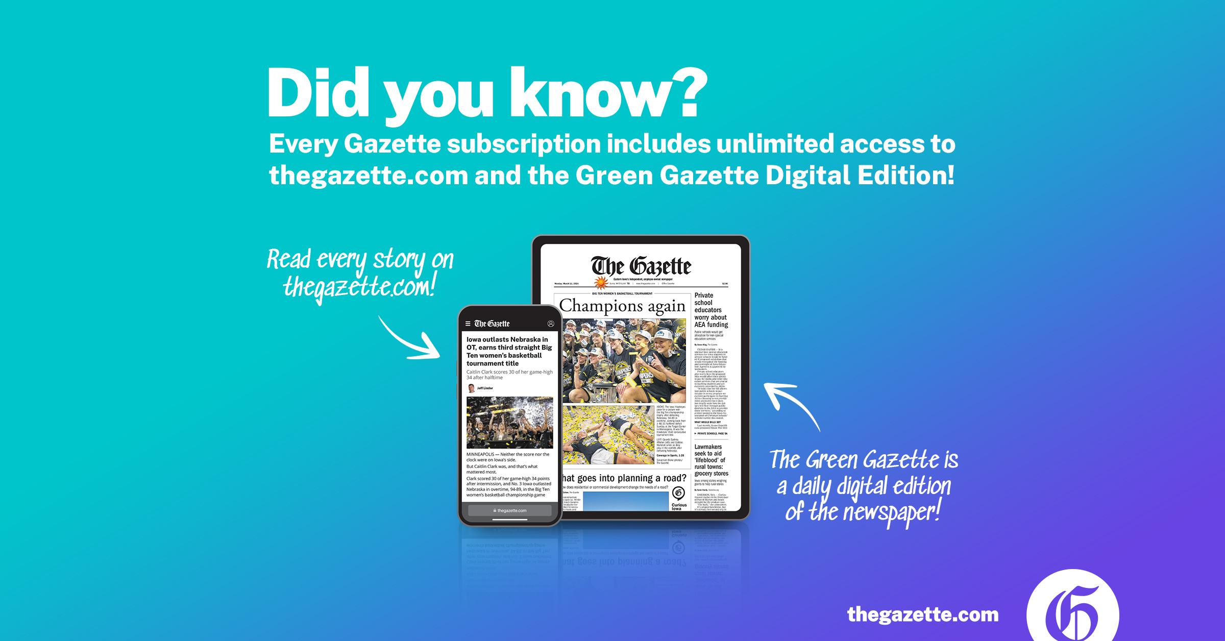 How to use The Green Gazette, our Digital Edition | The Gazette